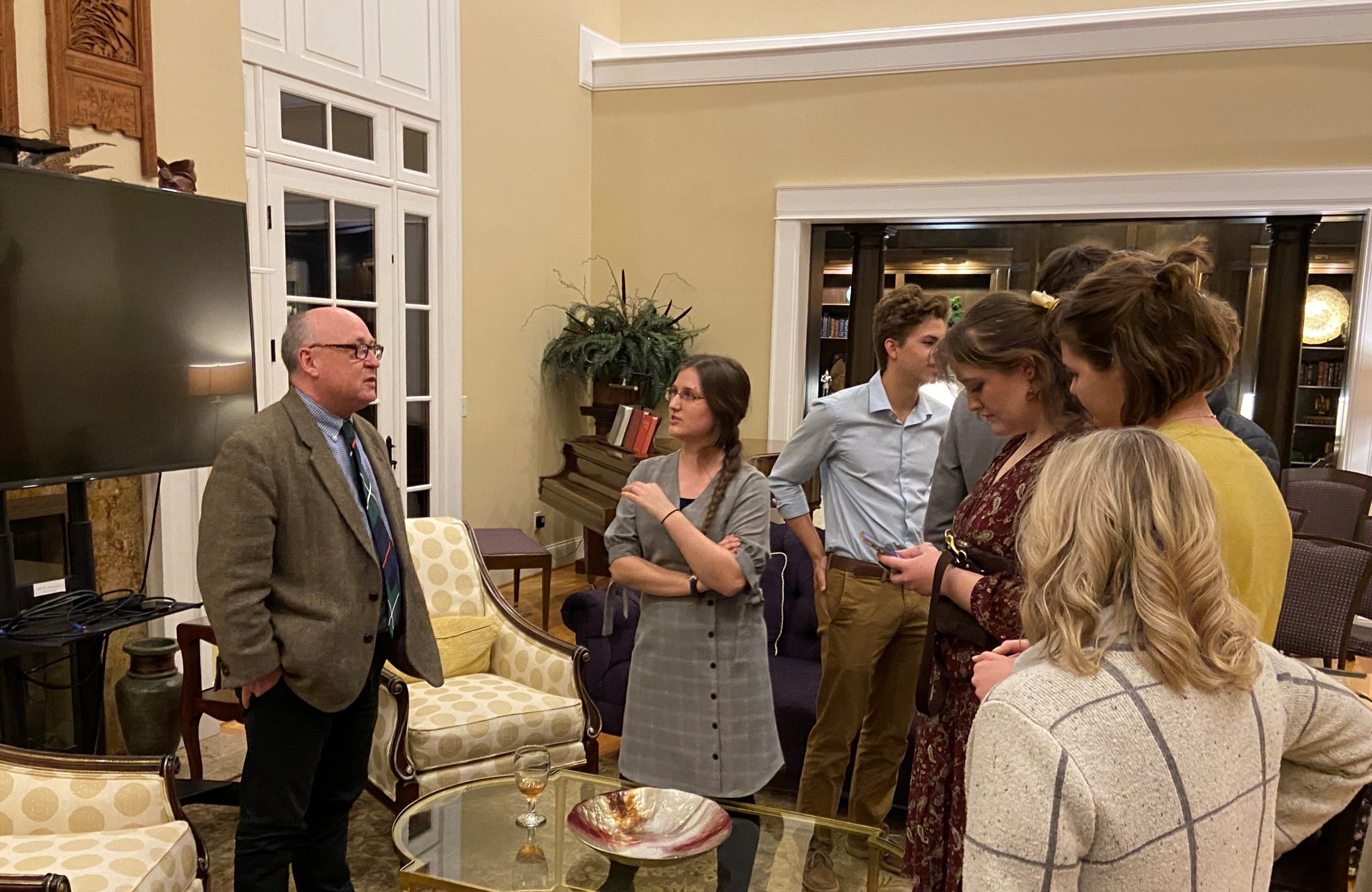 Dr. Calum MacKellar speaks at the Human Dignity Lecture Series